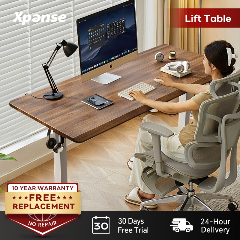 【SG Stock】Xpanse 18MM Electric Lifting Study Table Adjustable Gaming ...