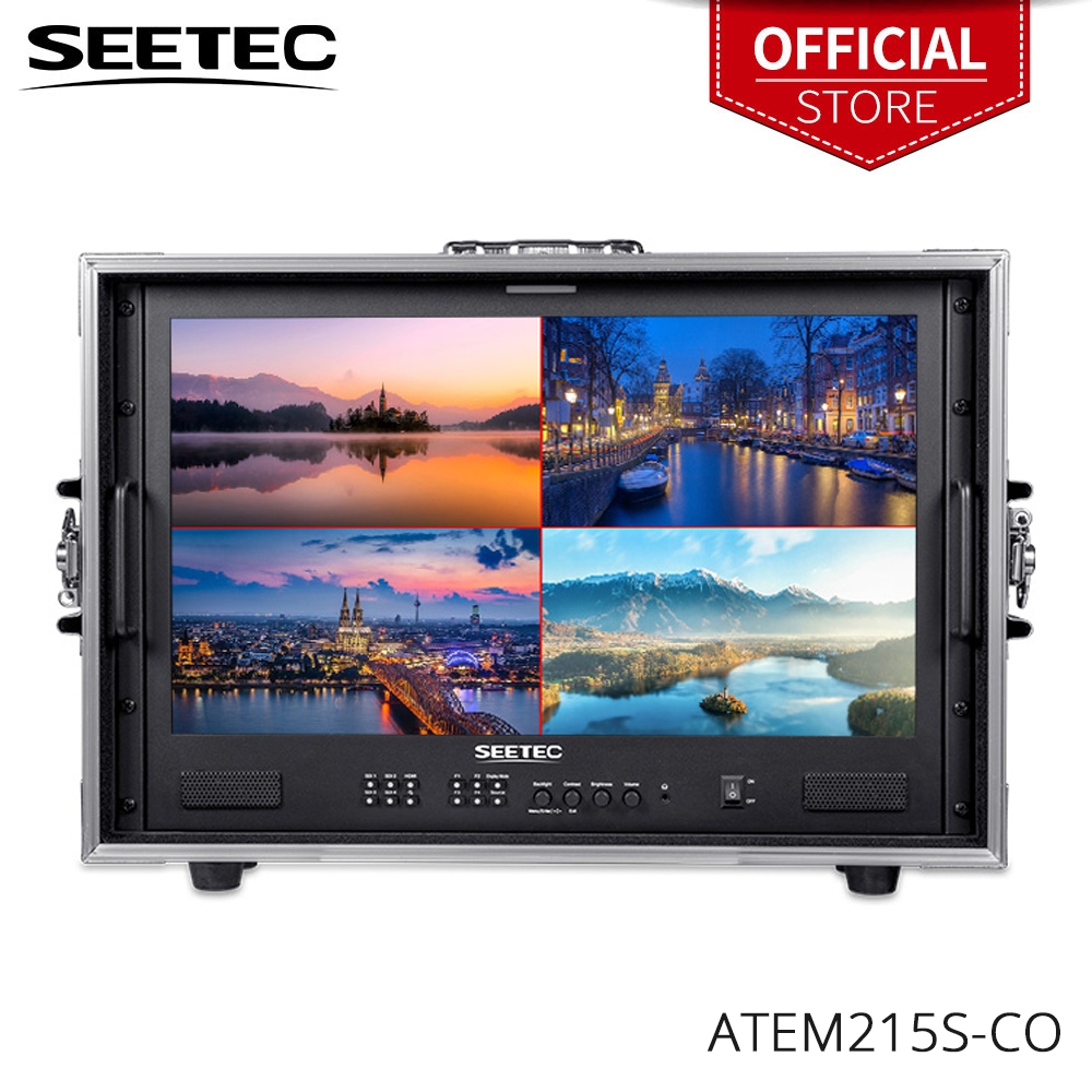 SEETEC ATEM215S-CO 21.5 Inch Portable Carry-on Multi-Camera Director ...