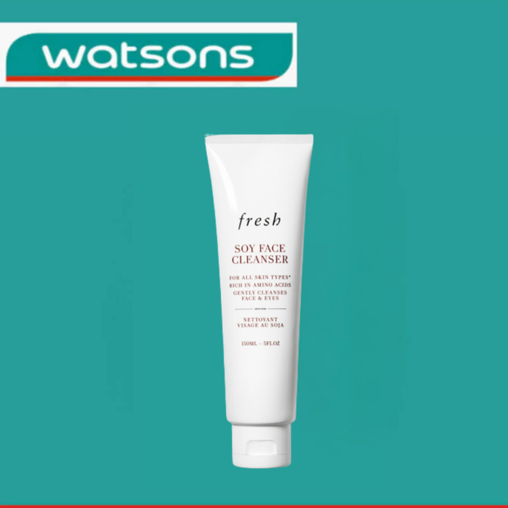 Fresh Soy Face Cleanser 150ml | Gentle Exfoliating Daily Facial Wash ...