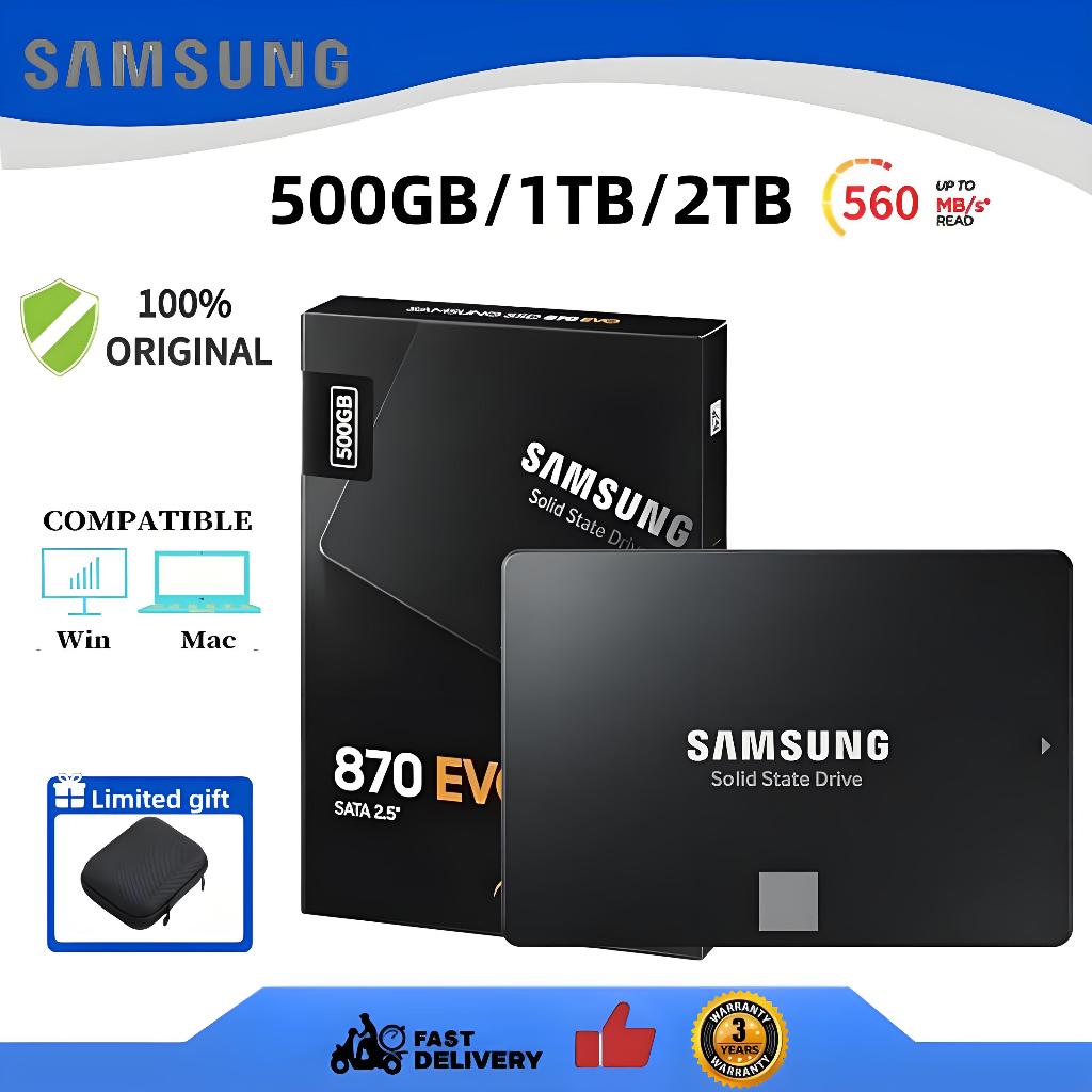 [Free gift]870EVO Solid state drives SSD 2.5'' 6.0Gb/s 500GB/1TB/2TB ...