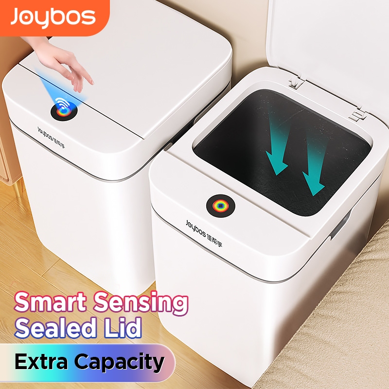Joybos S08 Automatic Trash Can With Cover Charging Smart Pressure ...