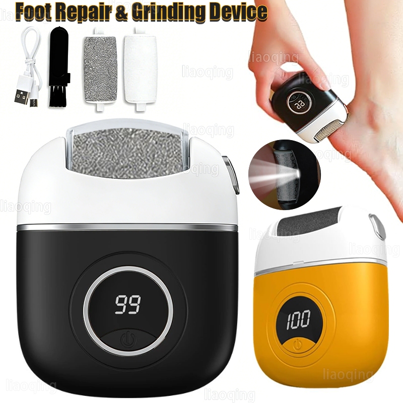 Upgrade Digital Electric Foot Polisher, Electric Callus Remover Foot ...