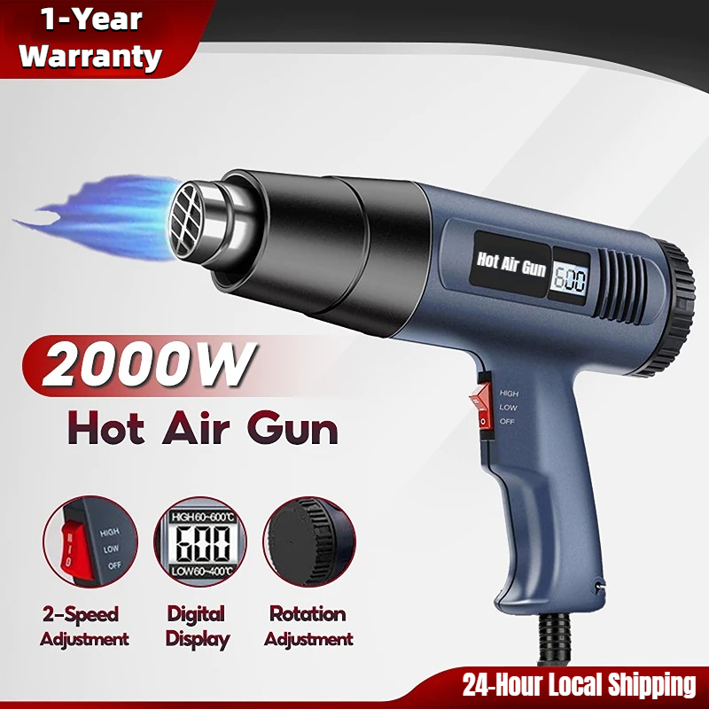 【Ready Stock ﻿】Professional Electric Hot Air Heat Gun | Hot Air Gun ...