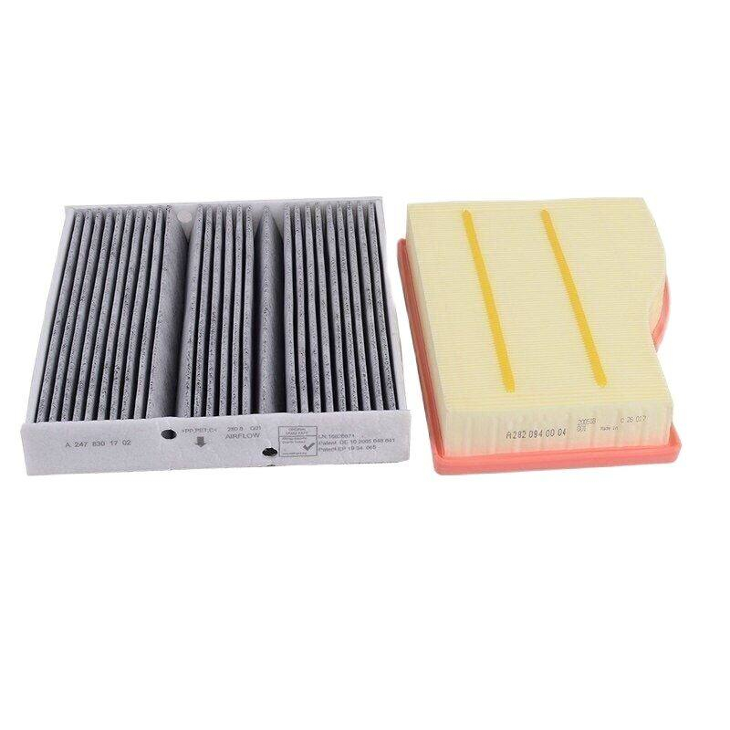 Air Filter+Cabin Oil filter For Mercedes Benz A B Class W177 ...