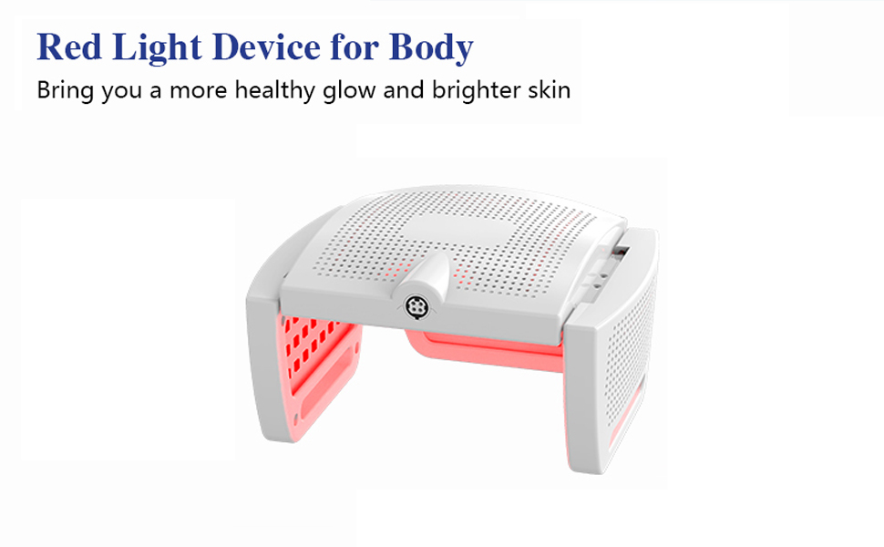Red Light Therapy,Facial Light Therapy Foldable Infrared LED Red ...