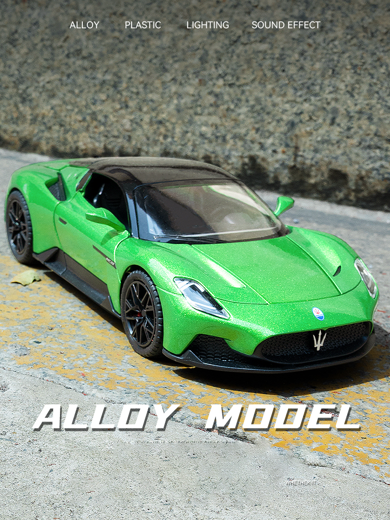 Diecast car 1:22 Scale Maserati MC20 Alloy Diecast Car SUV Vehicle Toys ...