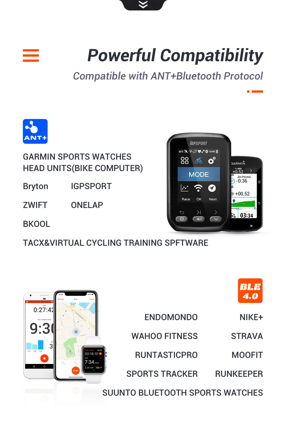 Magene S3+ speed cadence sensor ant bluetooth Dual Sensor Compatible ...