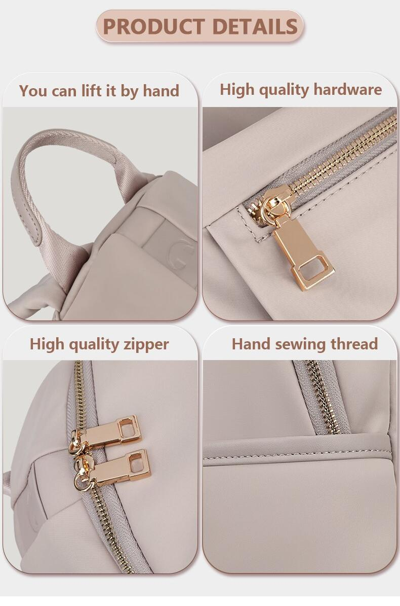 FULL DESIGN Minimal Waterproof Nylon Backpack | Shopee Singapore