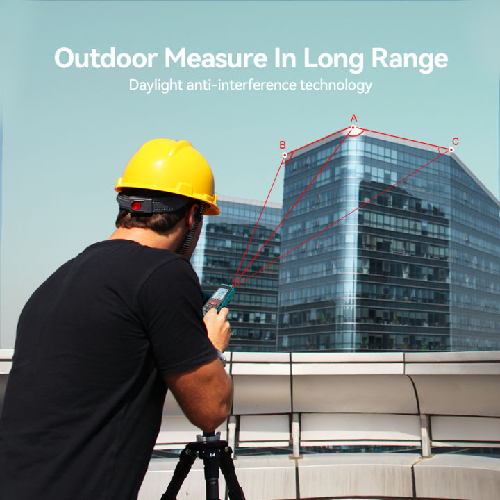 Mileseey S2 Camera Laser Distance Meter Professional Outdoor Bluetooth ...