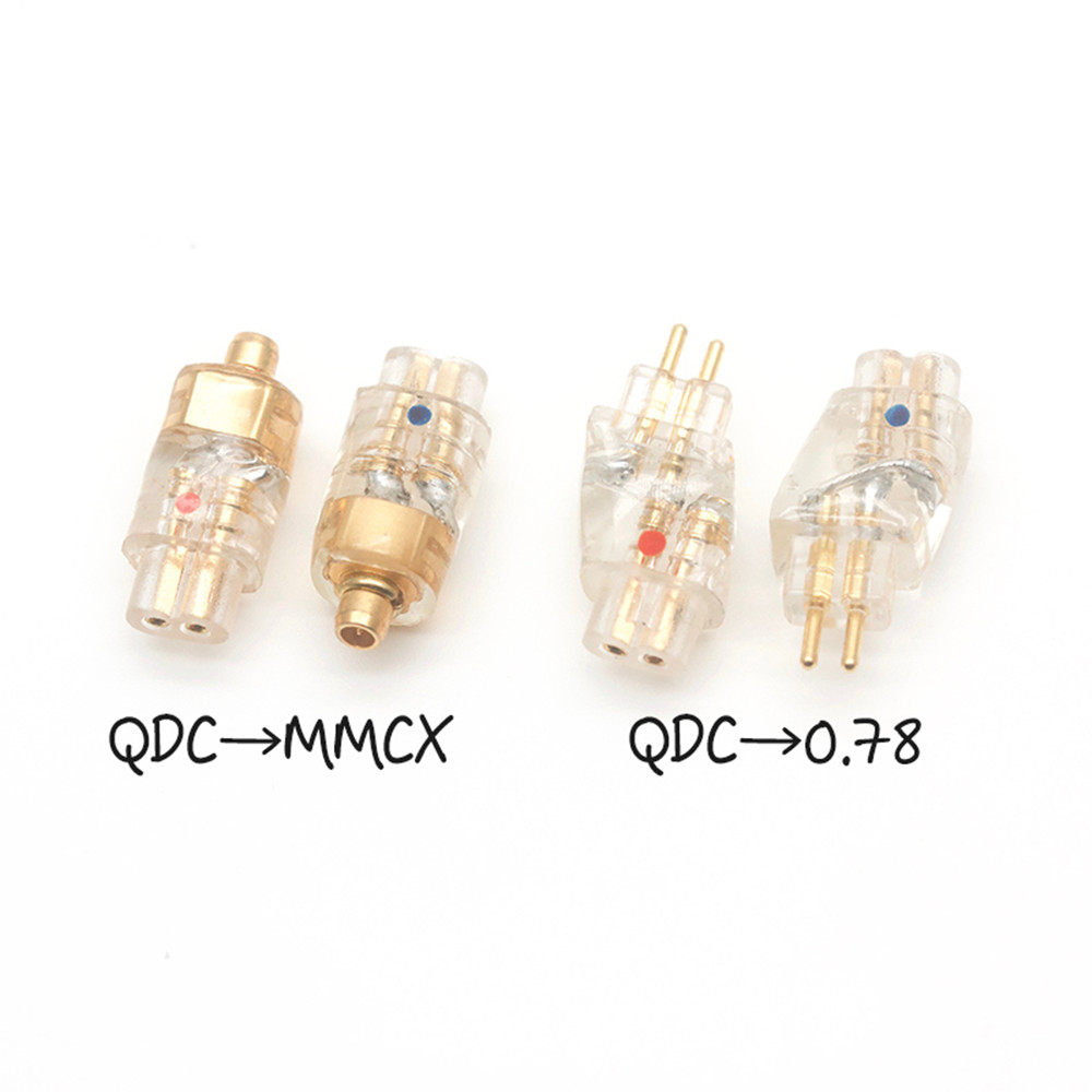 1Pair Mini MMCX 0.78 Male To Female 0.78mm QDC FitEar JH EXK Acoustune ...