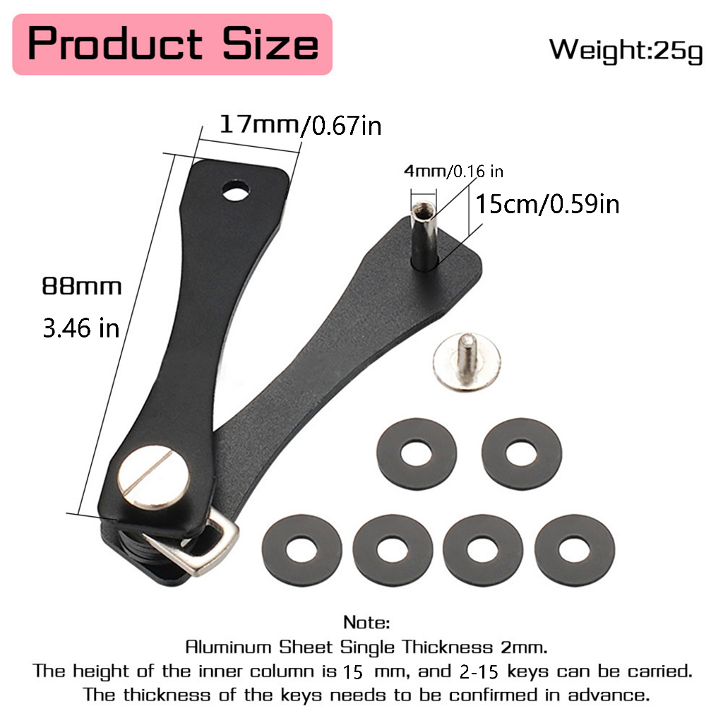 Key Holder Keyholder Premium Portable Compact Light Small Easy To Carry ...