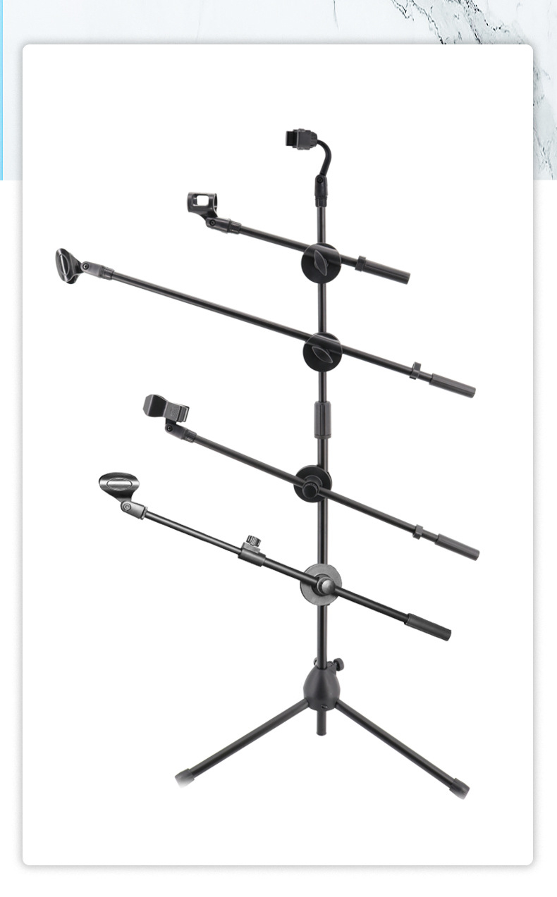 Live broadcast Microphone stand cross bar extension microphone rod ...