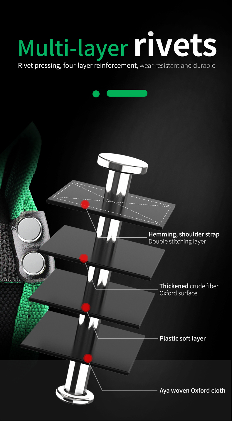 LAOA Multi-function Storage Bag Oxford Cloth Waist Pack Hardware Repair Tool Pocket Wrench ...