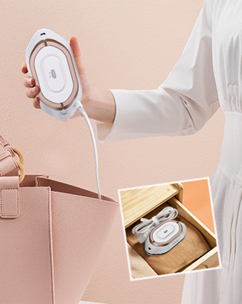 Portable Mini Iron Travel Dual Voltage Design 120V/240V Travel Iron 30S ...