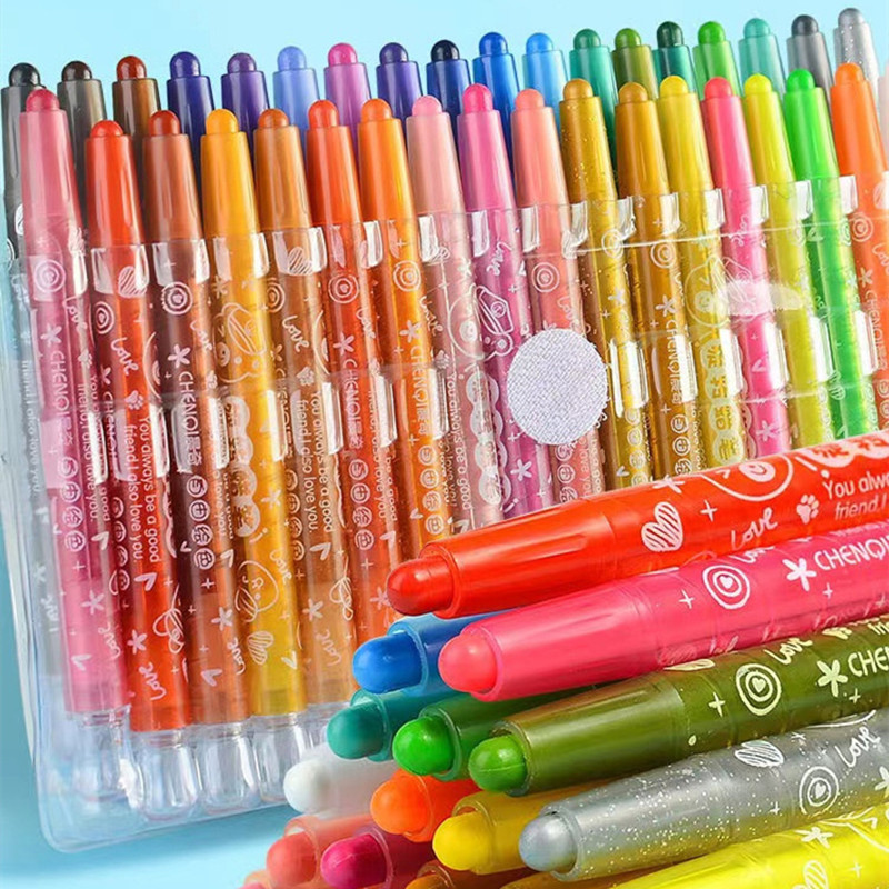 Rotating Crayon 12/18/24 Colours Rolling Crayon kid´s Drawing Painting ...