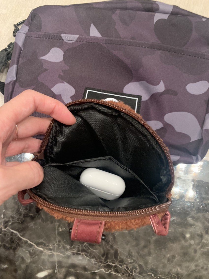 Japanese Magazine Appendix Style Ape-Man Black Camouflage One-Shoulder ...