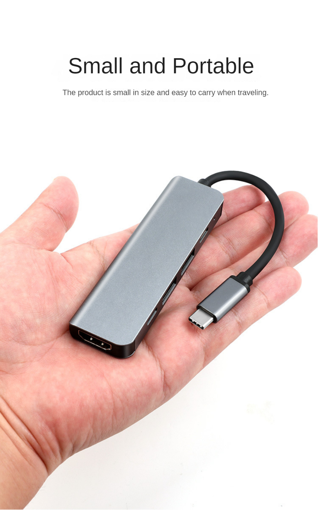 Type-c 5in1 Docking Station HDMI 4K USB3.0 Type C Data Transfer USB ...