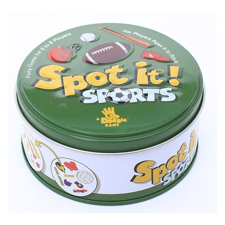 Spot It Alphabet Number Animal Card Game Matching Game Fun Kids Game ...