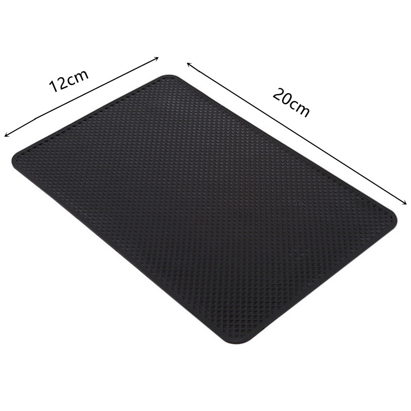 Big Car Dashboard Sticky Anti-Slip PVC Mat Silicone Anti-Slip Storage ...