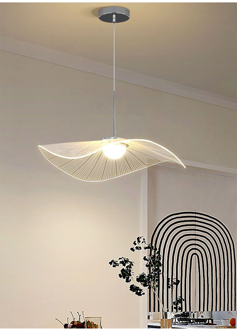 Modern Design Japanese Pendant Light Lotus Leaf Droplights Ceiling ...