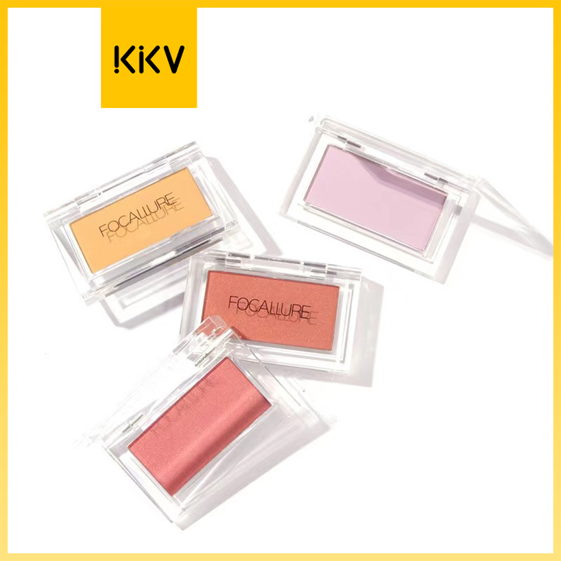 KKV X FOCALLURE Face Blusher Peach Cream Makeup Cheek Blush Cosmetics ...