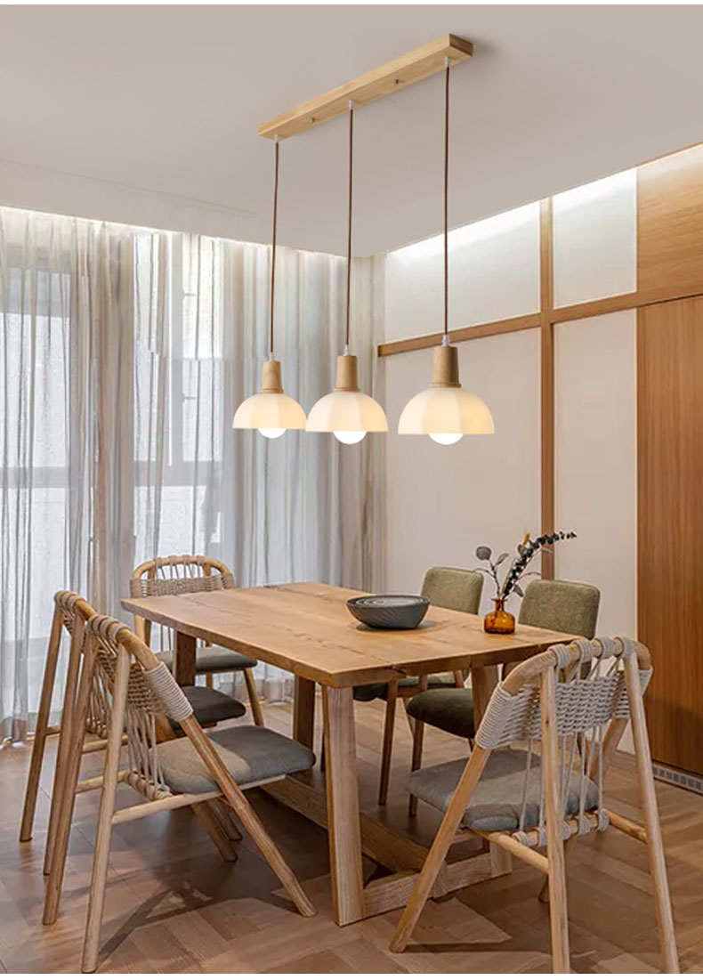 Japanese Style Retro Restaurant Light Dining Area Droplights Ceiling ...