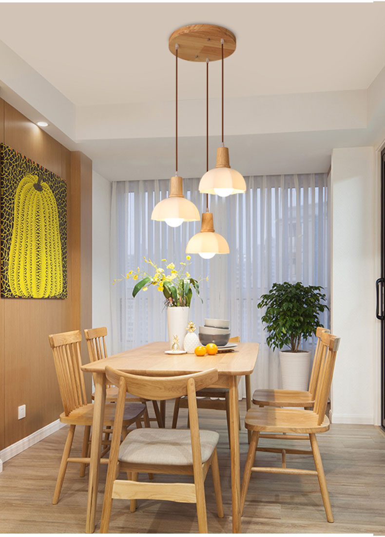 Japanese Style Retro Restaurant Light Dining Area Droplights Ceiling ...