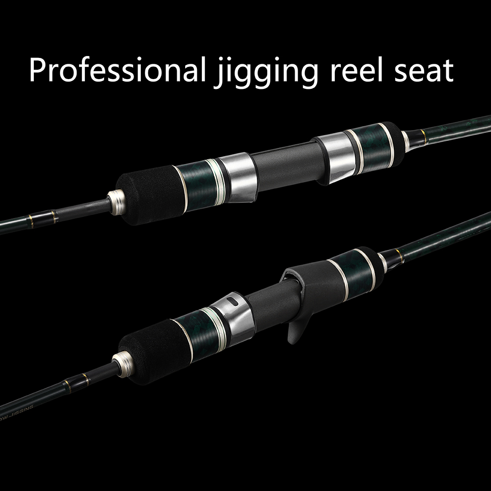 30LB POWERFUL Solid Carbon Jigging rod 1.8M/1.98M Slow-jigging/Fast ...