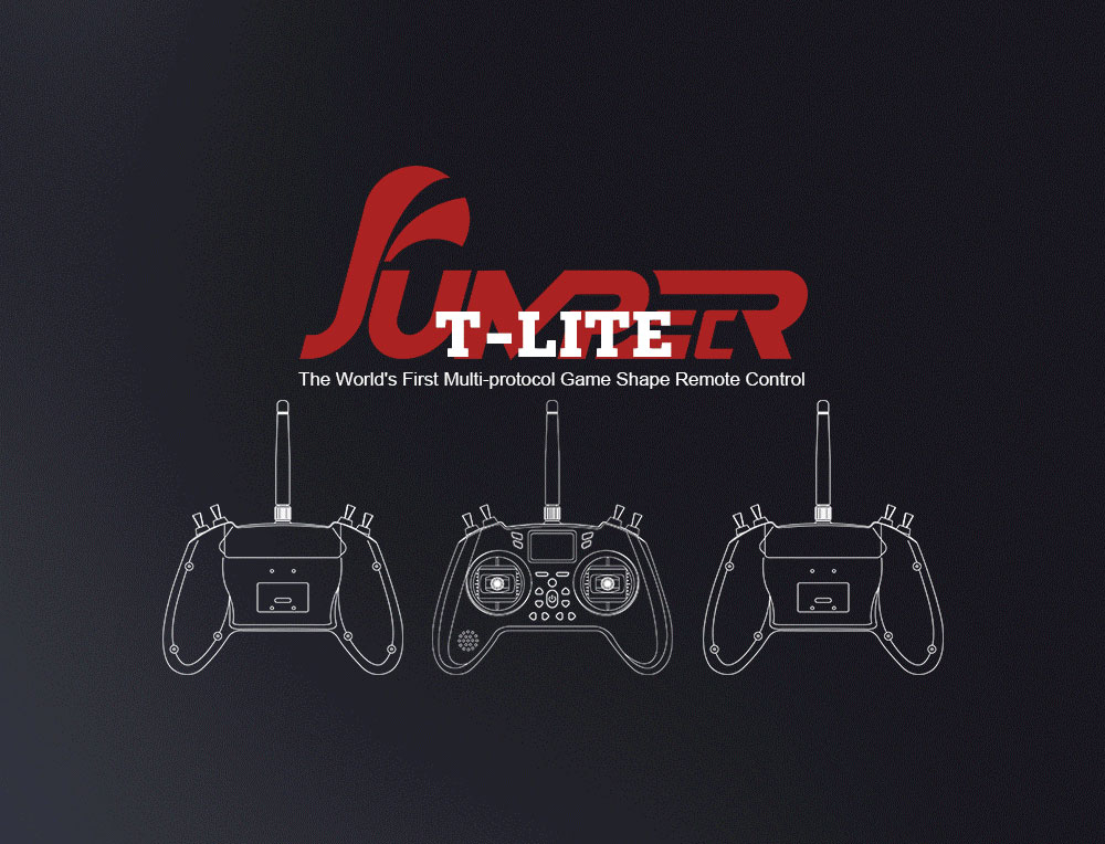 Jumper T-Lite V2 Remote Control RC Model ELRS JP4IN1 Hall Sensor ...