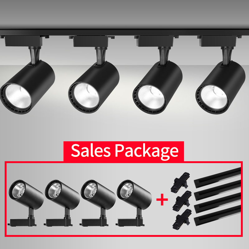 CHUANGYANG Led Track Light Whole Set CBO Spotlight Tricolor Ceiling ...