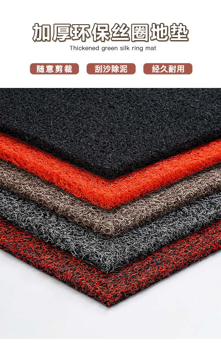 🔥Free shipping🔥PVC Carpet Door Mat Entrance To Remove Sludge Mat ...