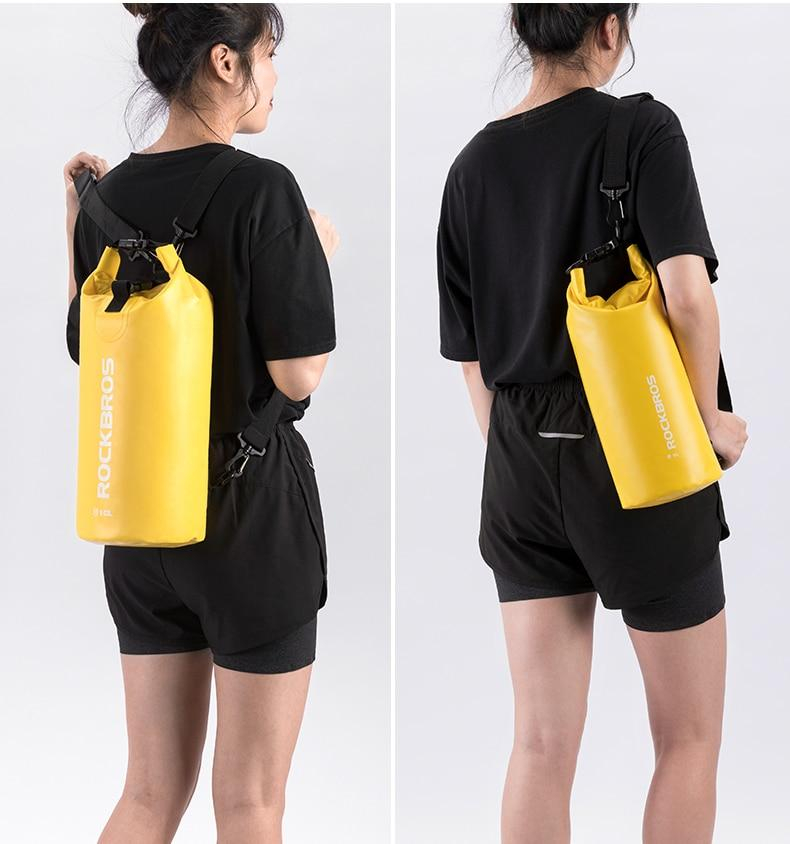【3-day Delivery】ROCKBROS Outdoor Ocean Pack Waterproof Dry Bucket Bag (2L/5L/10L/20L/30L/40L ...