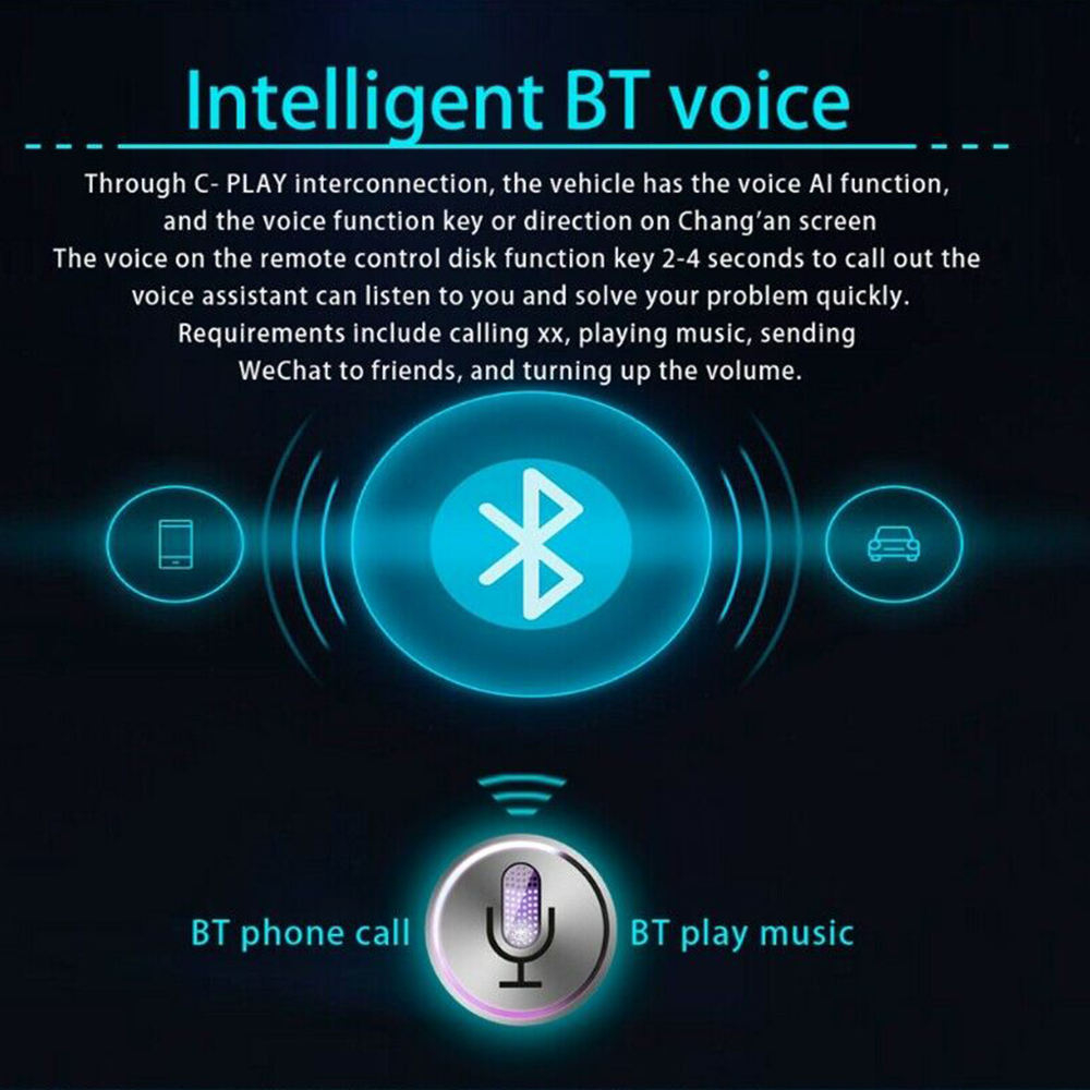 EKLEVA 9.5 Inch Touch Screen Car Media Player MP5 HD Bluetooth Car ...