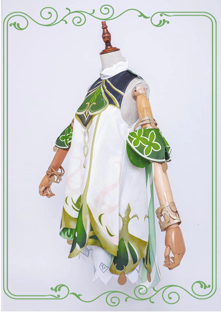 Nahida cosplay costume anime game genshin impact cosplay sumeru dendro ...