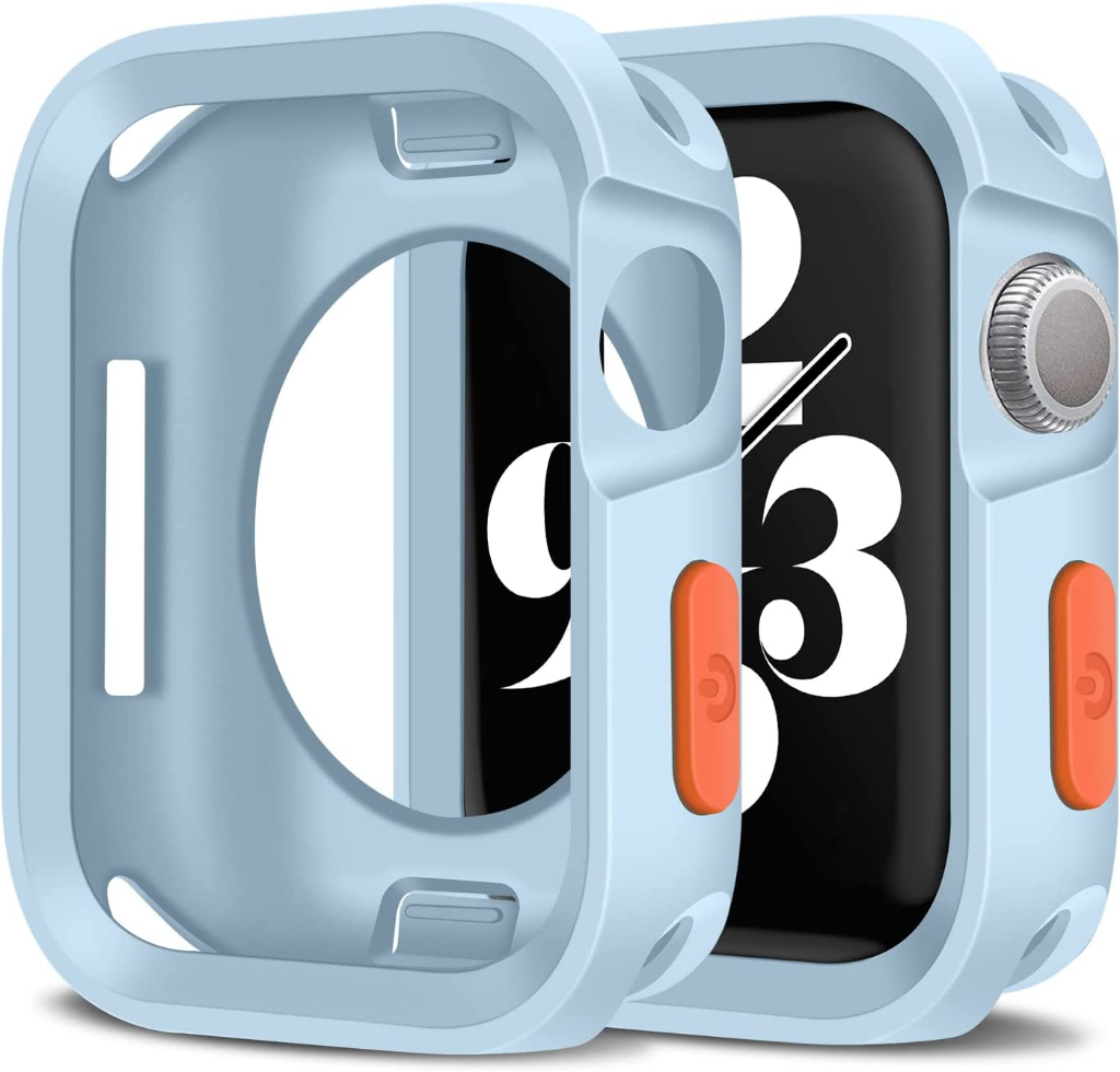 Rugged TPU Silicone Soft Case for iWatch Ultra 2 49mm Series 10 46mm ...