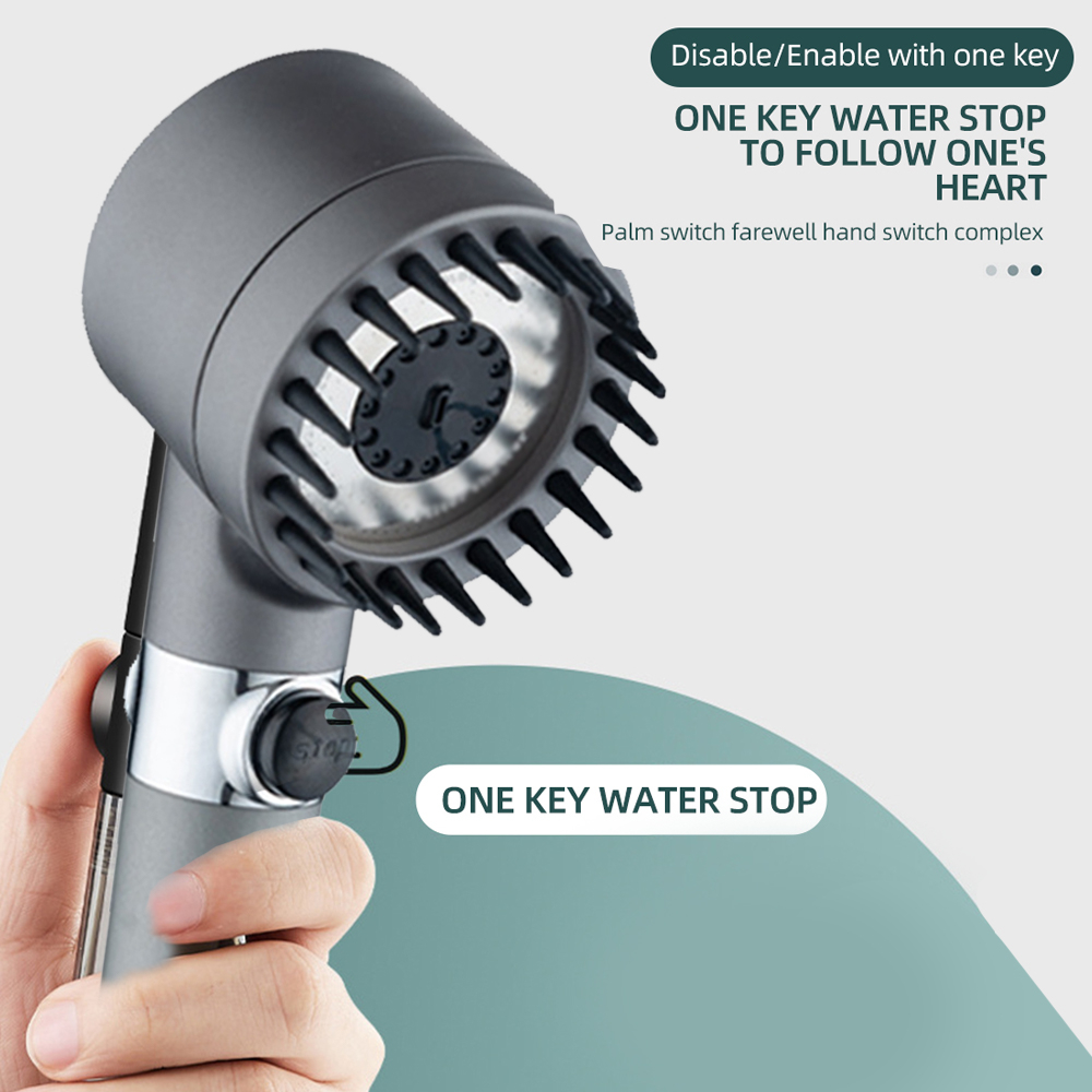 🇸🇬SG Local stock🇸🇬 Shower Head 4 Modes High Pressure Water Saving One ...
