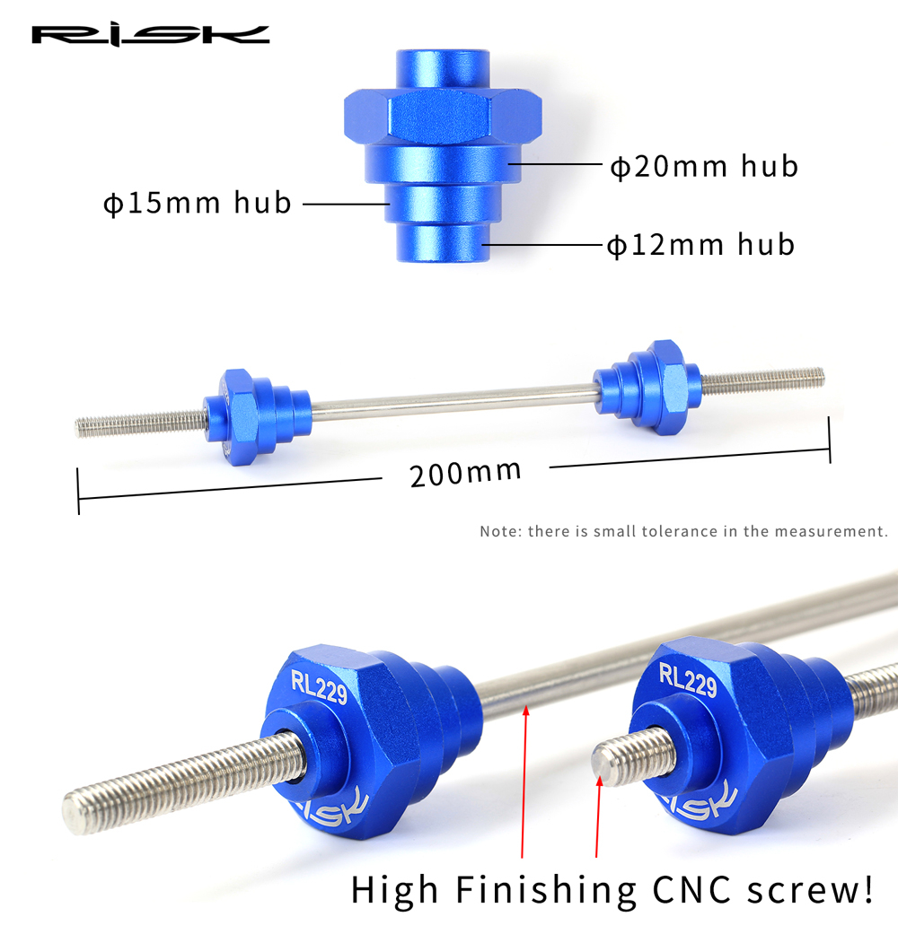 Bicycle Thru Axle Adaptor Hub Converter For 12/15/20mm Bike Hub Rim ...