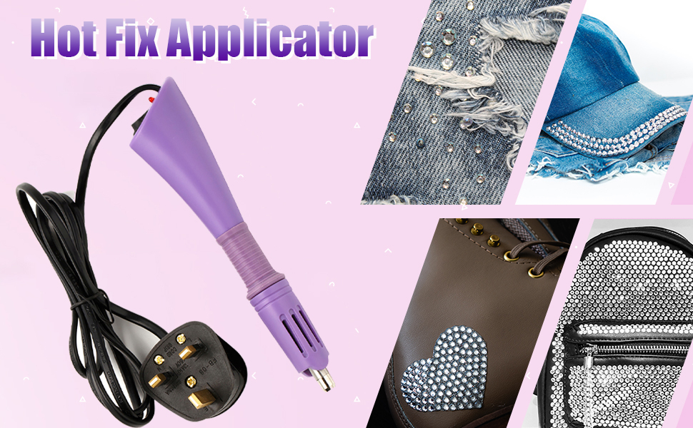 Hot Fix Applicator Rhinestone hotfix Crystal Machine Wand Rapid Heating ...