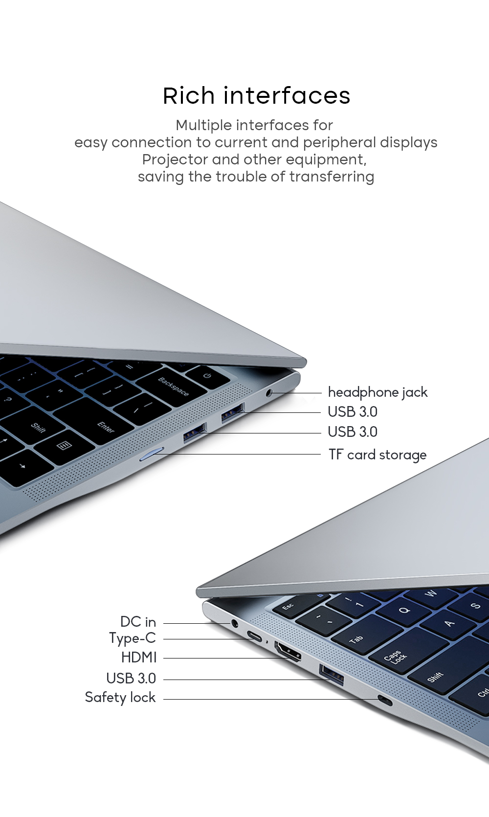 DERE R16 AIR Laptop 16 Inch Laptop FHD IPS Screen 12GB DDR4 RAM 512GB ...