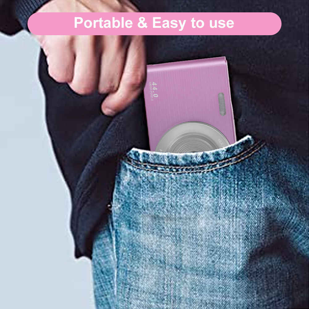 VETEK1 4K Digital Camera Mini Pocket Camera | Shopee Singapore