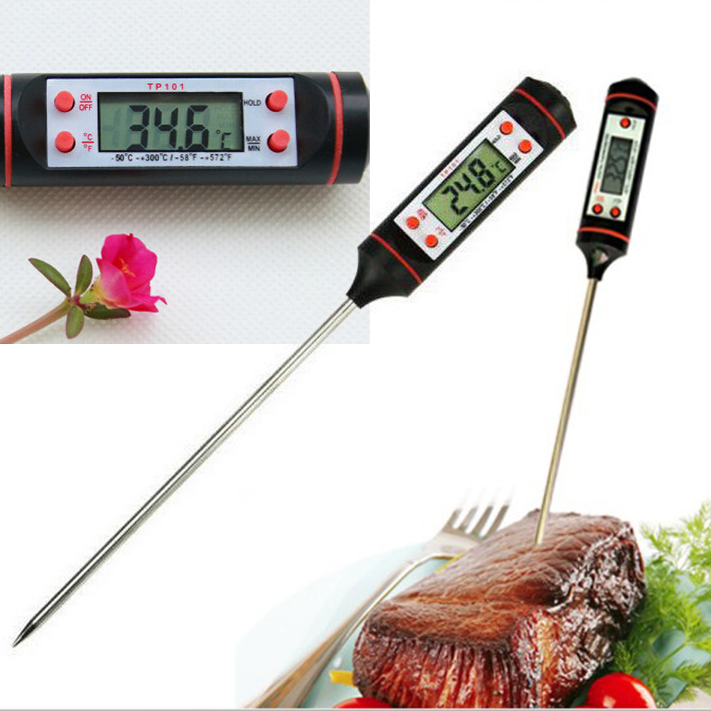 KIPRUN Digital Food Thermometer, Thermometer For Meat Water Milk ...
