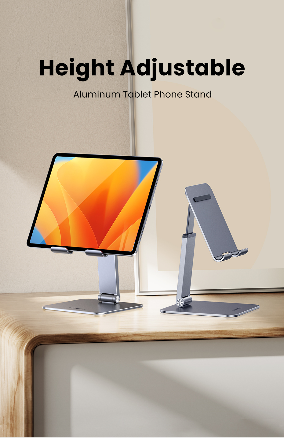 【New Arrival】UGREEN Tablet Foldable Liftable Phone Stand Compatible for ...