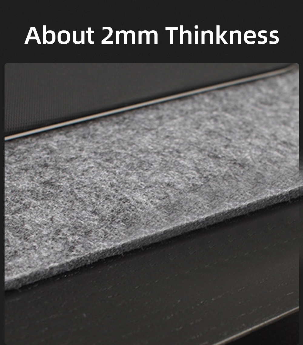 Large Size Office Computer Desk Protector Mat Table Wool Felt Mouse Pad ...