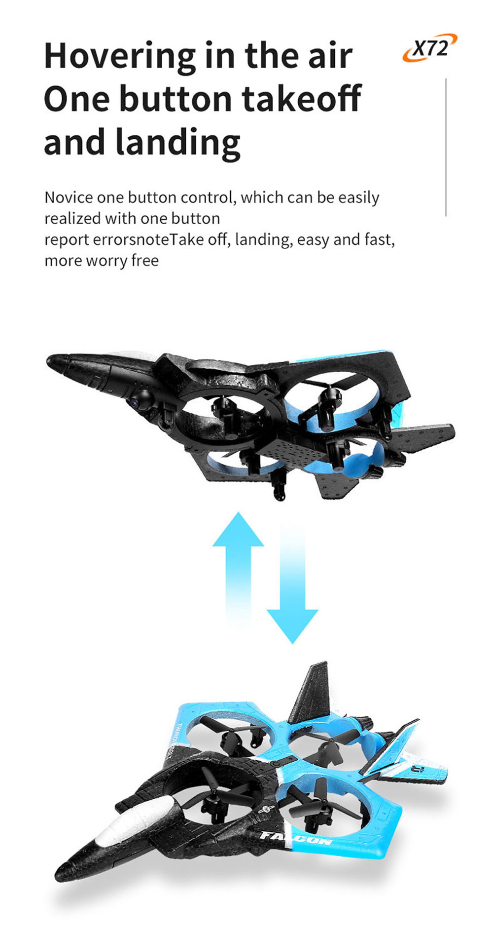 J20 RC Plane Aircraft Gravity Sensing Glider Radio Control Helicopter ...