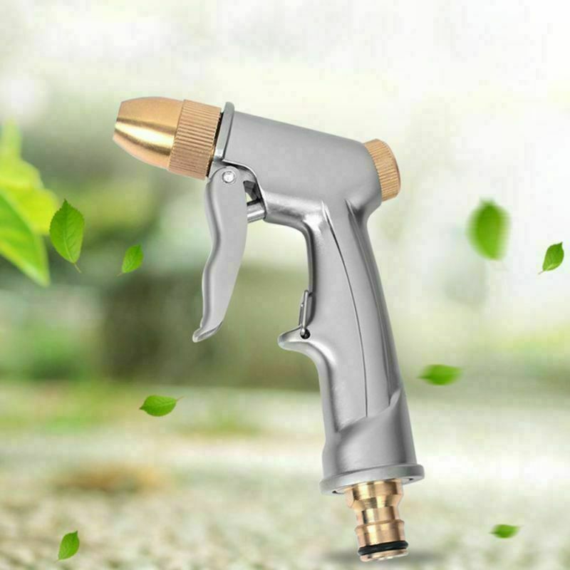 KIPRUN High Pressure Water Spray Gun All metal plating Hose Pipe ...