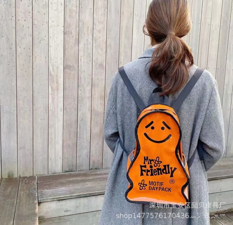 Japanese Korean Cartoon Gingerbread Man Mr. Friendly Smile All-Match ...