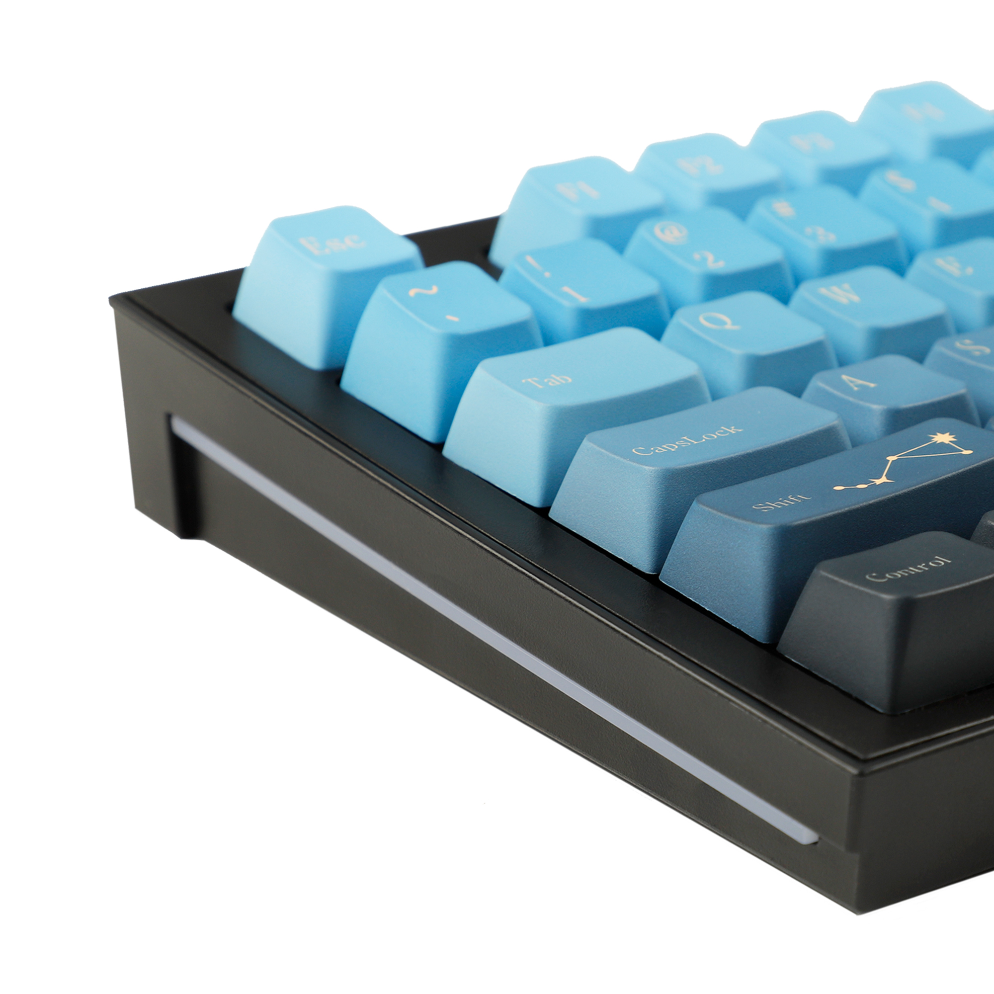 1.6mm Thickness Starry Stars MDA Profile Dye Sub Keycaps Ergonomic PBT ...