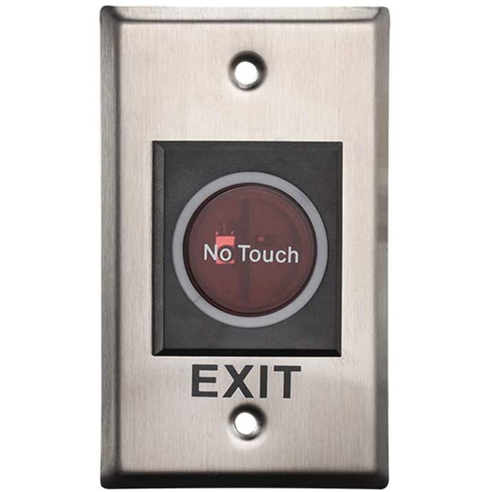 Touchless No Touch Door Infrared Sensor Exit Button Switch for Access ...