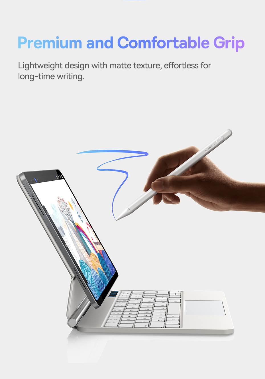 Baseus Stylus Pens for iPad Apple Pencil 2nd Gen Palm Rejection Tablet ...