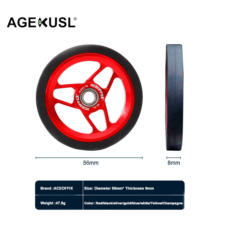 Aceoffix Bike Ezwheel Easy Wheels Easywheels 56mm 60mm Rollers Use For ...